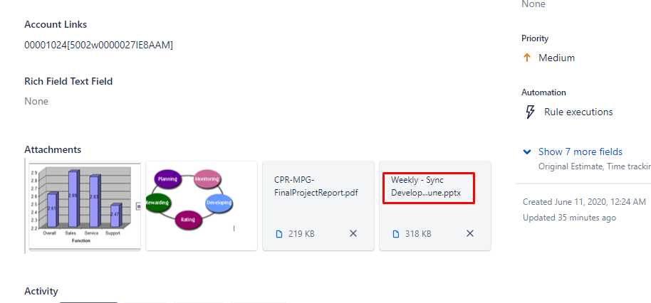 Attachment Flow | Sinergify | Integrating Salesforce & Jira