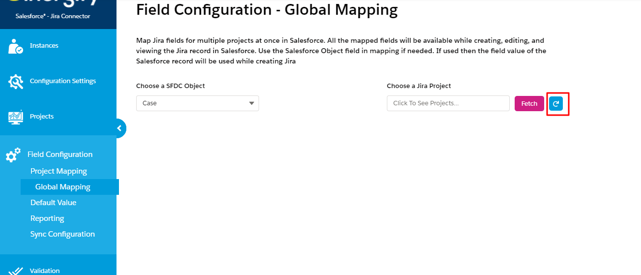 Global Mapping | Sinergify | Integrating Salesforce & Jira