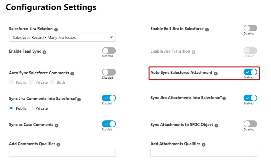 Attachment Flow | Sinergify | Integrating Salesforce & Jira