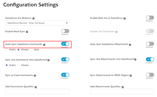 Comment Sync Flow | Sinergify | Integrating Salesforce & Jira